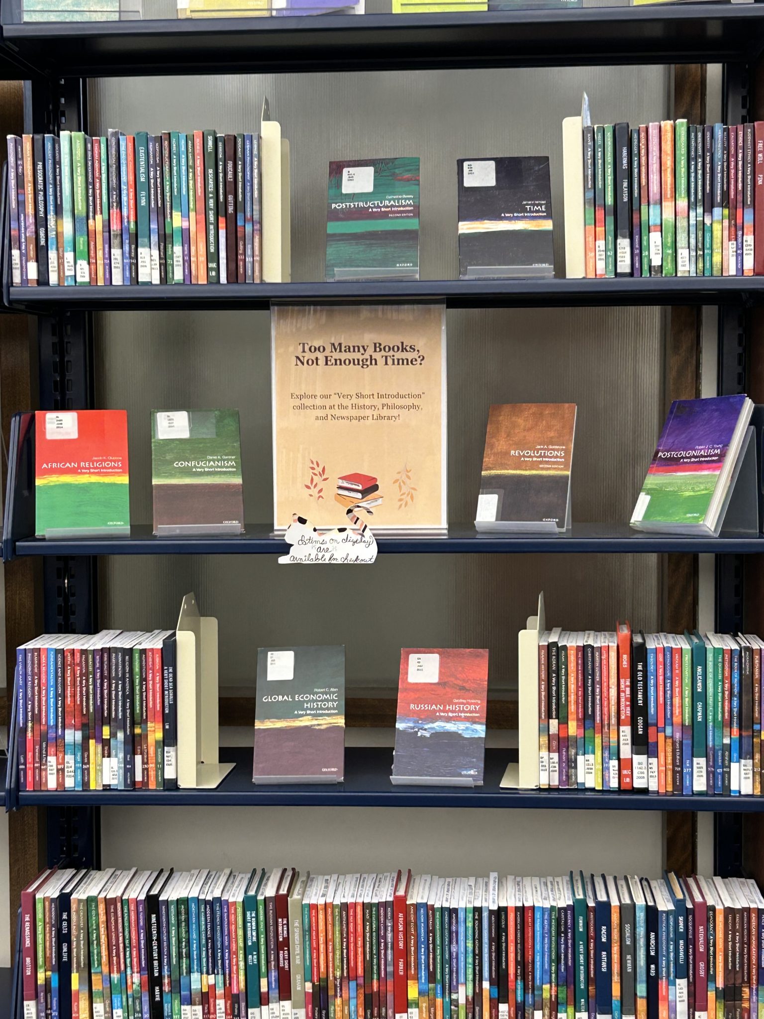 A “Very Short” New Collection at HPNL – History, Philosophy, and ...