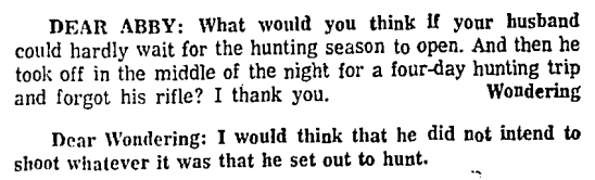 Asking Abby: A Brief Exploration of Advice Columns – History ...