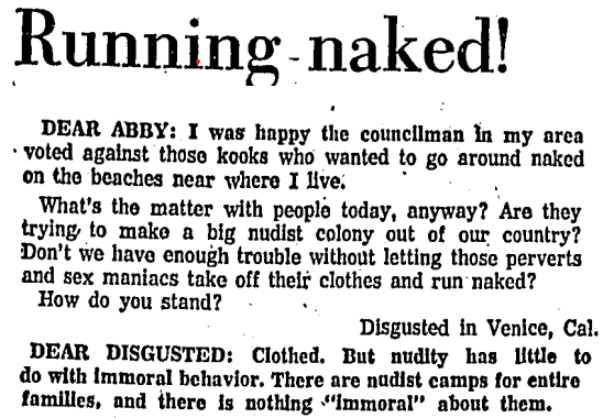 Asking Abby: A Brief Exploration of Advice Columns – History ...