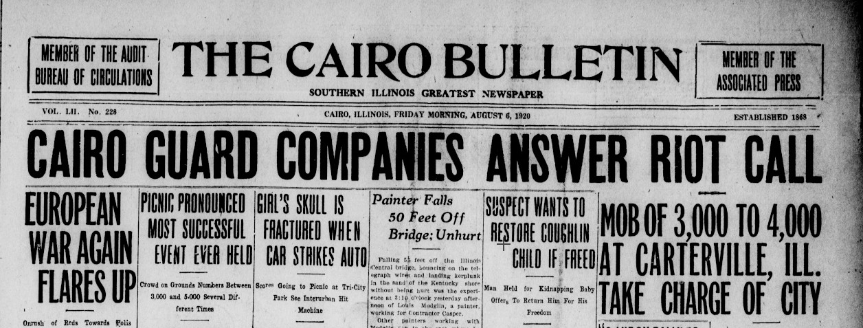 The West Frankfort Riot of 1920 – Illinois Newspaper Project – U of I ...