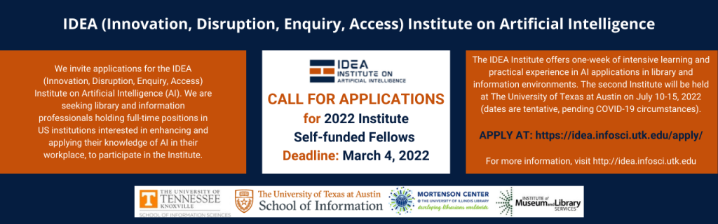 IDEA Institute on Artificial Intelligence – Mortenson Center for ...