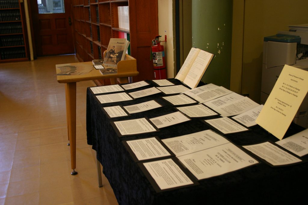 Poisson Exhibit, Title Pages | Mathematics Library | University Library ...