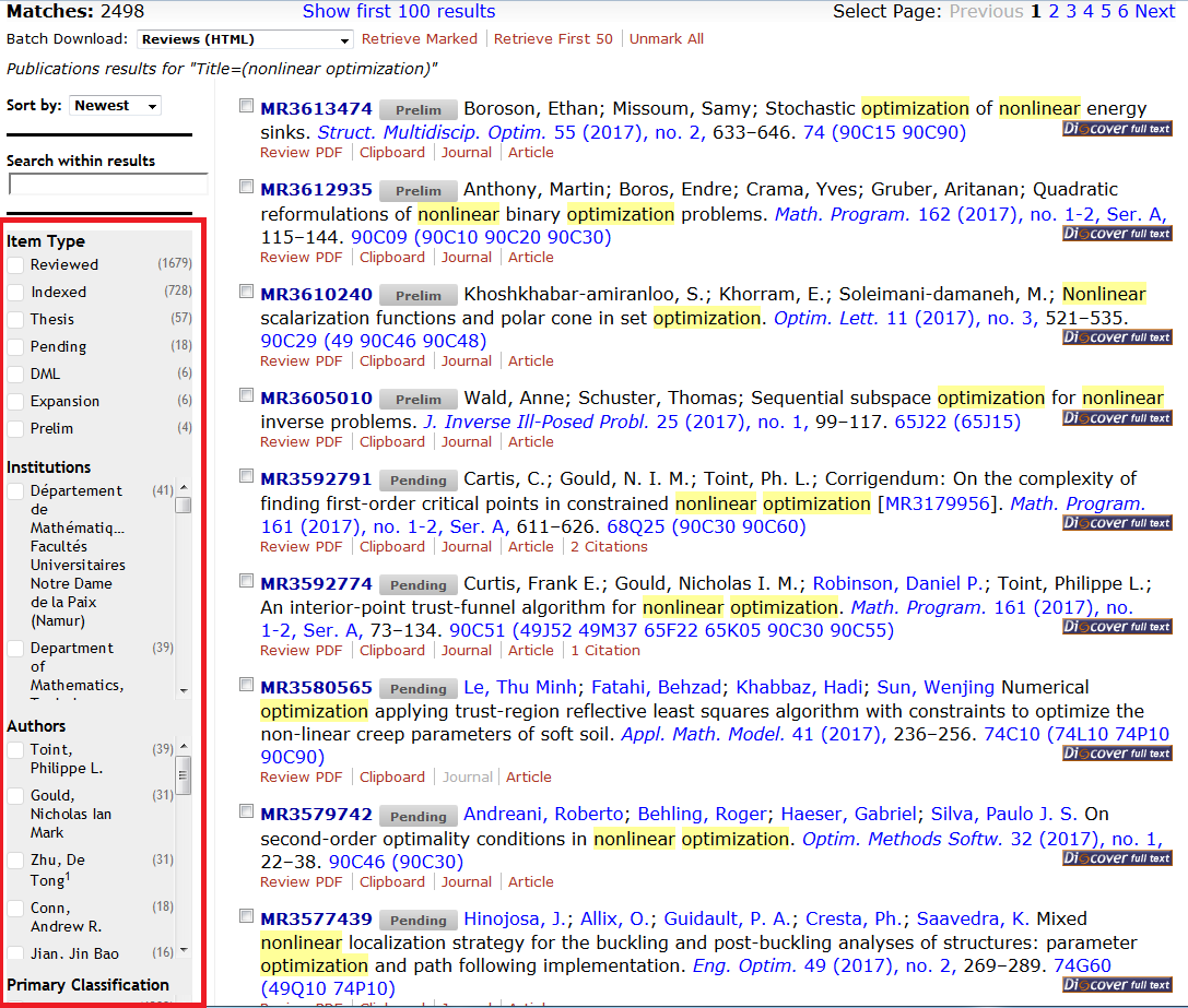 How do I use MathSciNet? – Mathematics Library – U of I Library