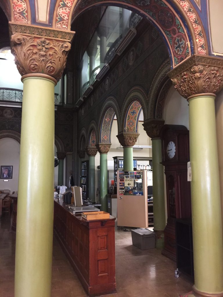 Behind the Circulation Desk, Courtesy of Becky Burner | Mathematics ...