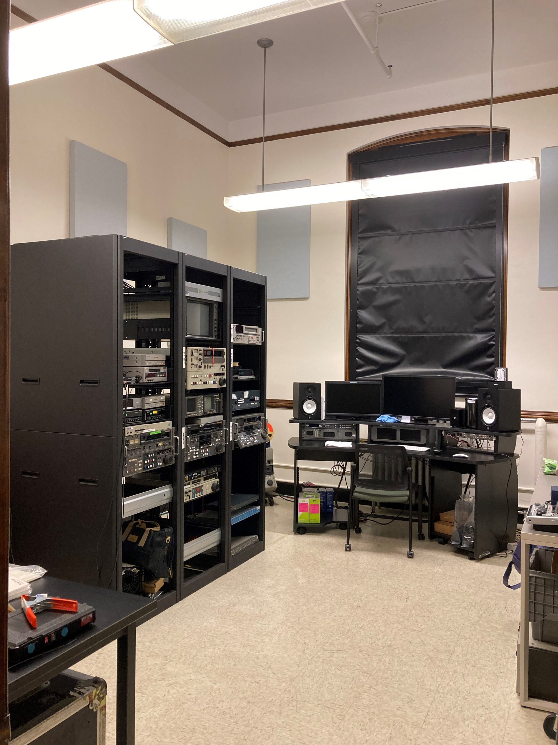 The Media Preservation Labs – Media Preservation – U of I Library