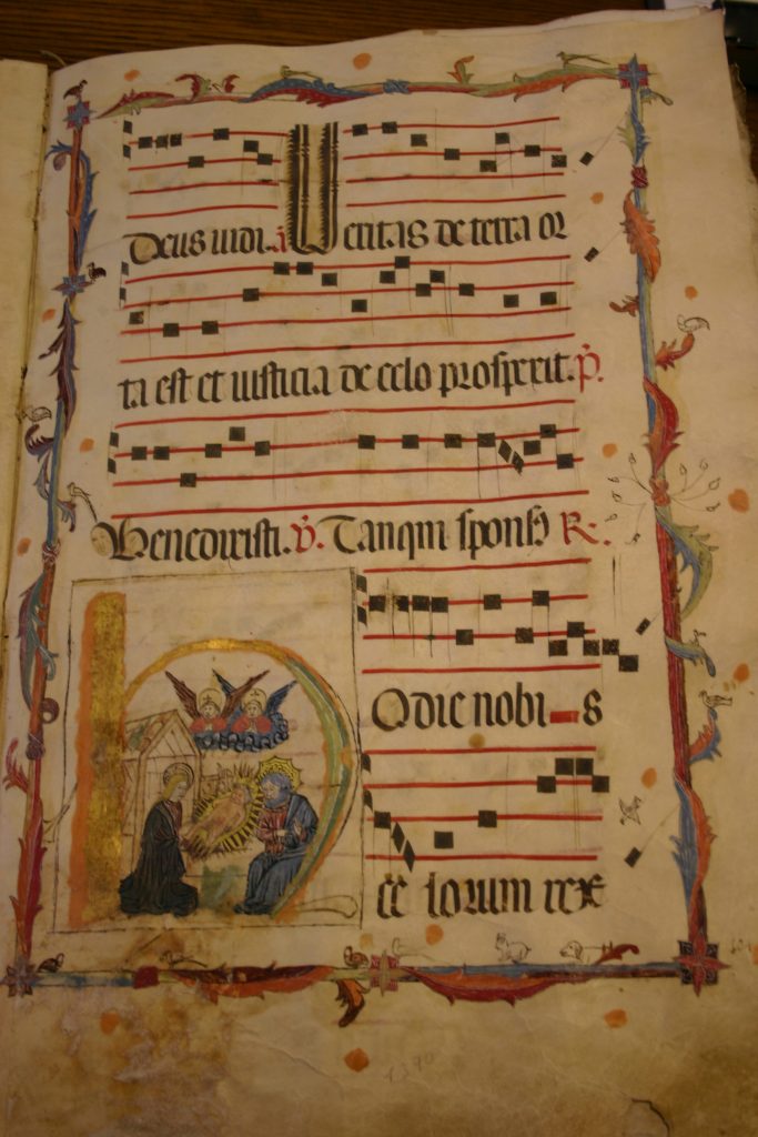 Spanish Antiphonal Manuscript (Pre-1650 MS 209) – Rare Book and ...