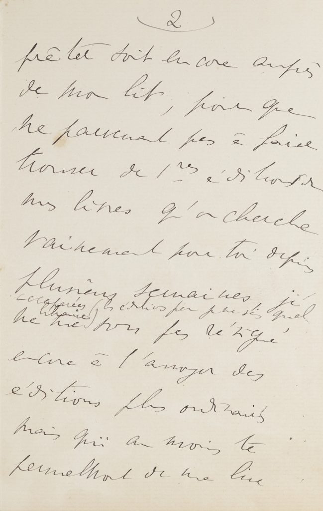 Letter from Marcel Proust to Daniel Halévy, [19 July 1919] – Rare Book ...