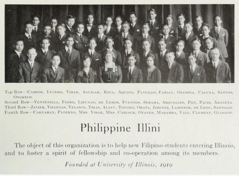 Illini Everywhere: Filipino Illini, Since 1905 – Student Life and ...