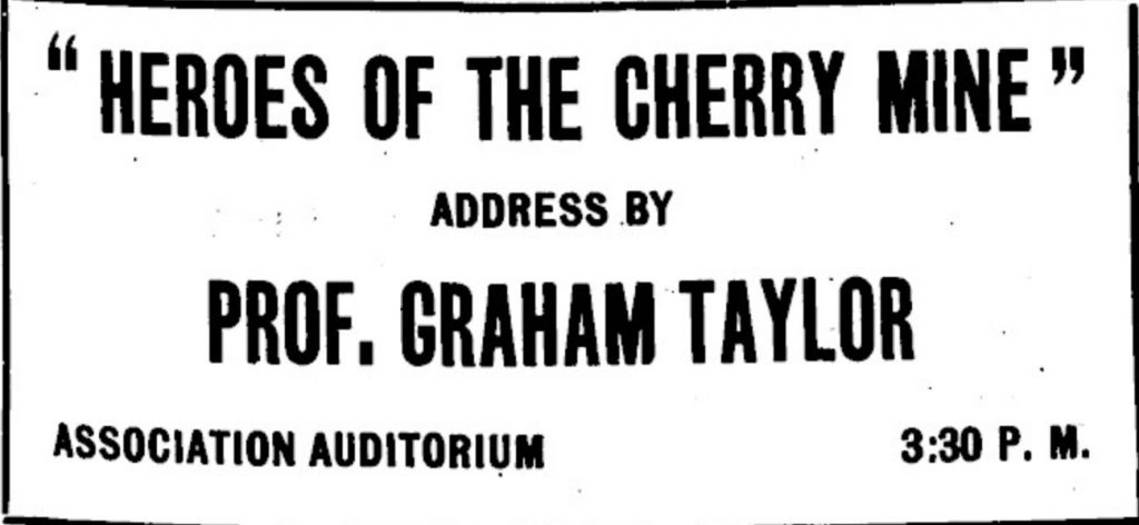 The 1909 Cherry Mine Disaster and Illinois Rescue and Relief Fund Work ...