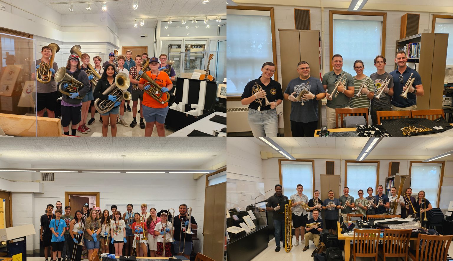 Illinois Summer Youth Music Camp & U.S. Coast Guard Band Visits – Sousa ...