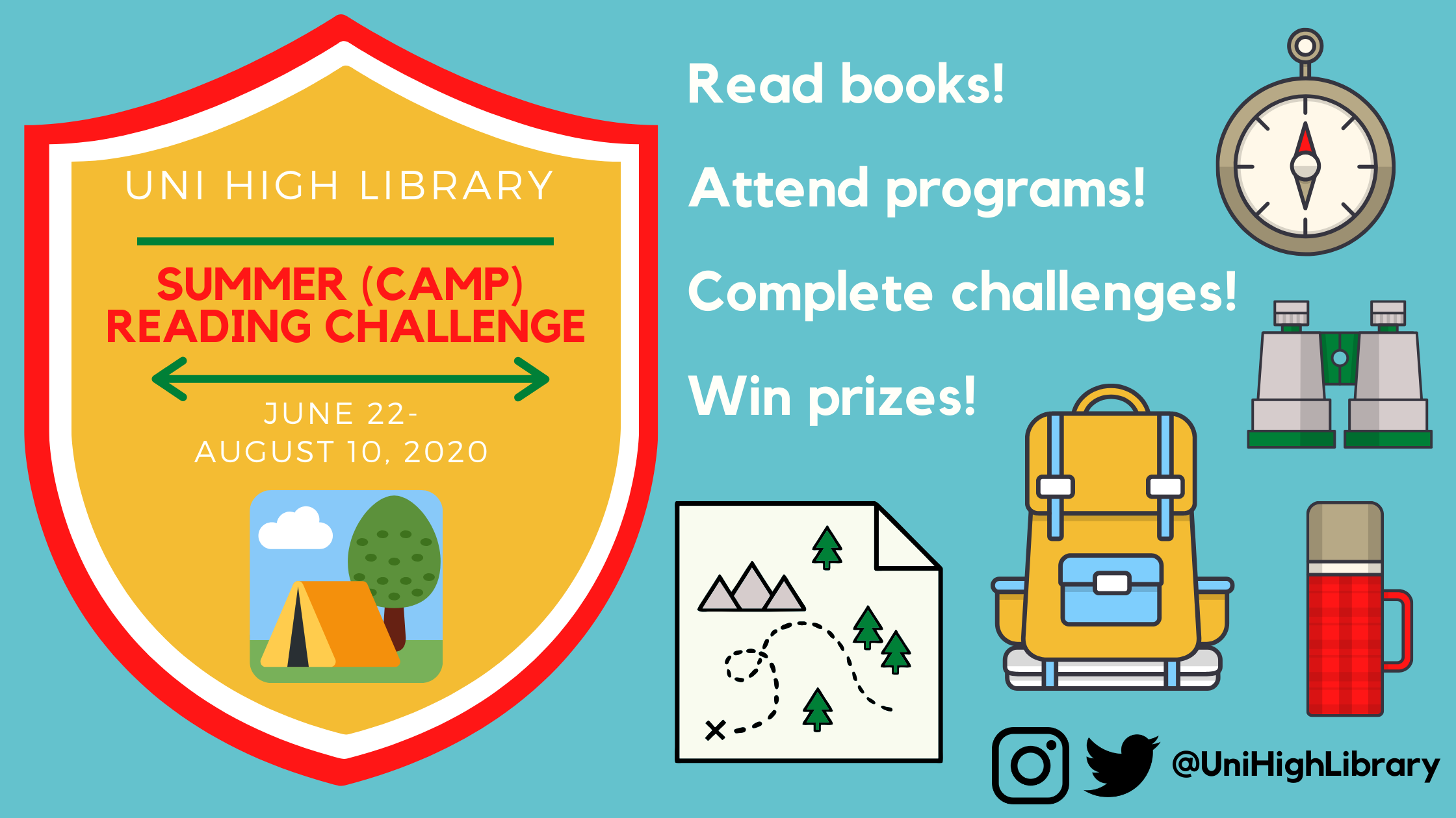 Summer (Camp) Reading Challenge – University High School Library – U of ...