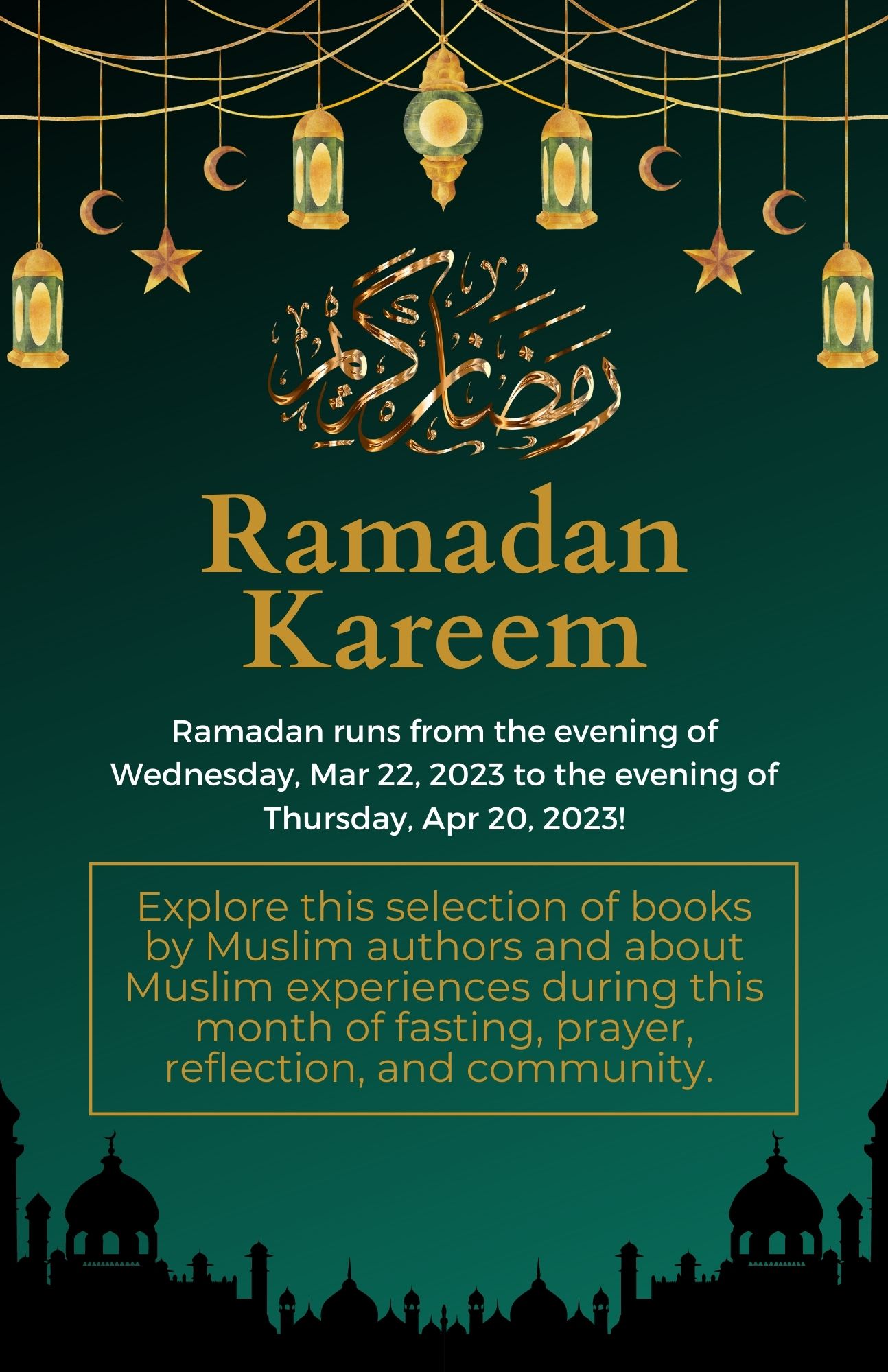 Celebrate Ramadan by Reading Stories by Muslim Authors and about Muslim ...