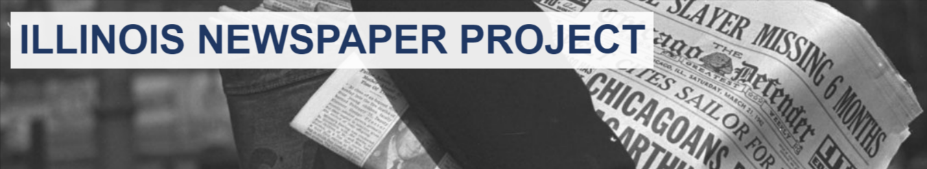 Illinois Newspaper Project Receives NEH Grant – University Library