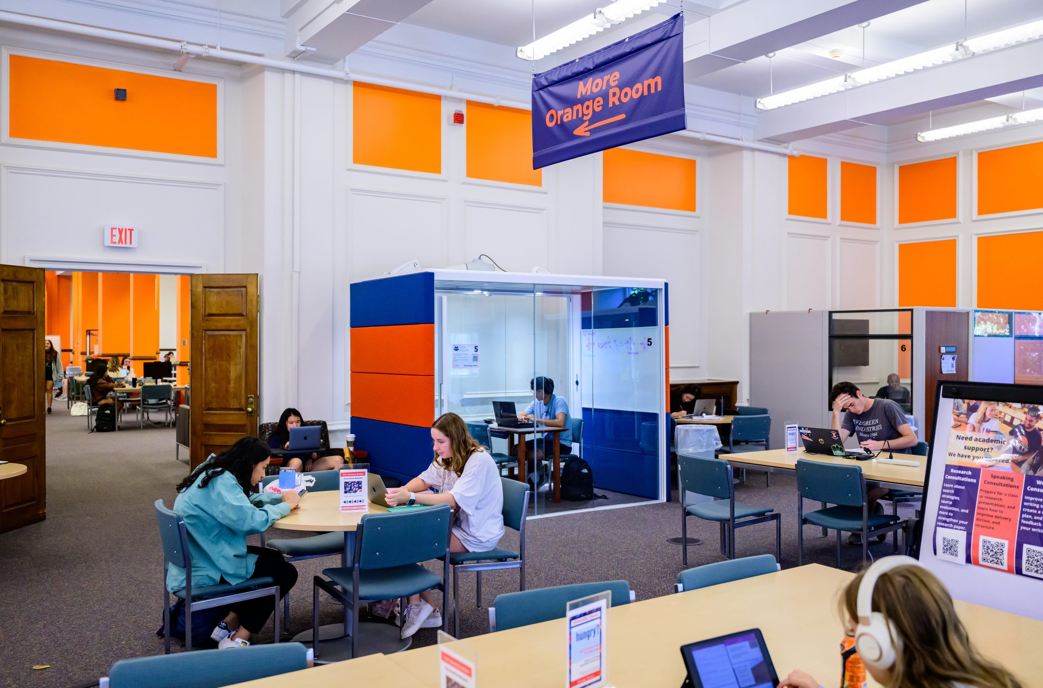 The Orange Room | University Library | Illinois